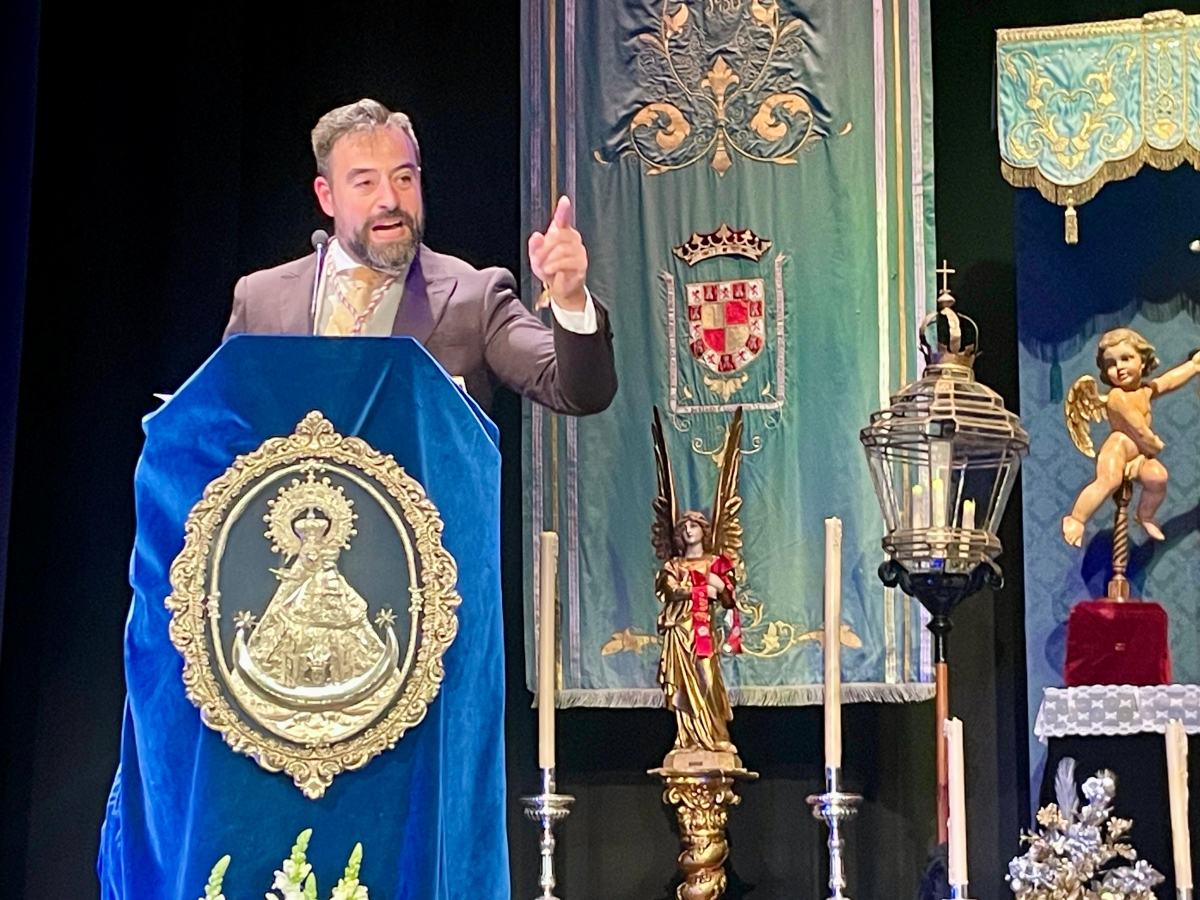 Juan José Armijo pregona las fiestas de la Virgen de la Capilla